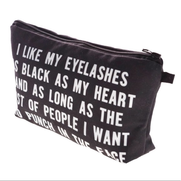 Unbranded | Bags | Dark Humor Novelty Makeup Bag | Poshmark